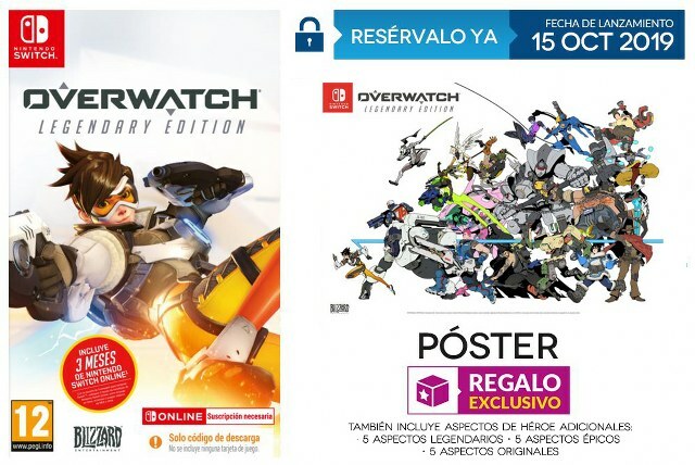 Overwatch Legendary Edition llega con póster regalo exclusivo a GAME ...