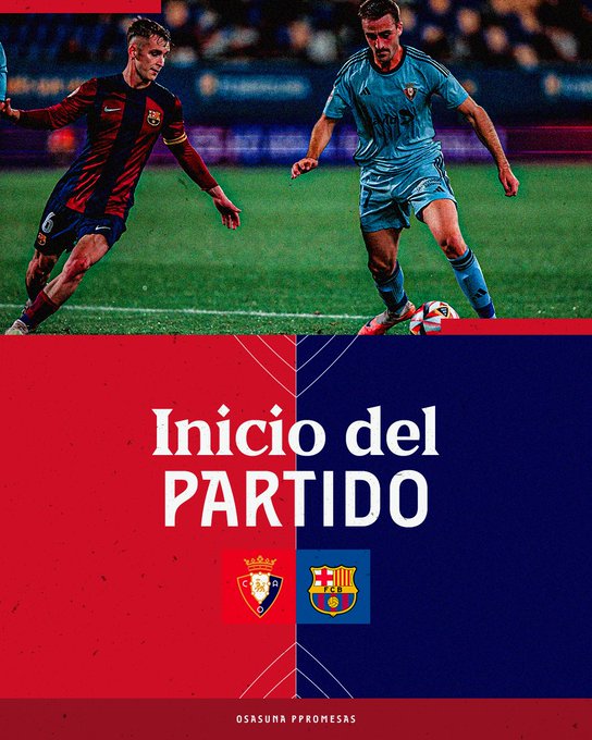 Ver en directo el Osasuna Promesas - Barça Atlétic - Noticias 2D